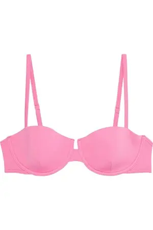 Onia Dalia Underwired Bikini Top Pink Xs