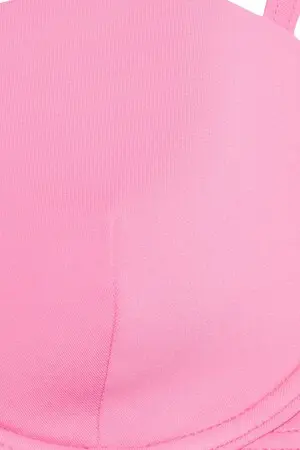Onia Dalia Underwired Bikini Top Pink Xs