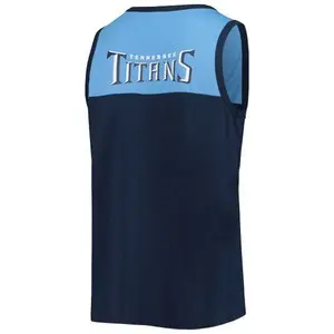 STARTER Tennessee Titans Graphic Tank Top - Navy