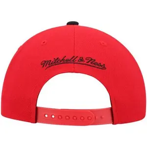 Mitchell & Ness Black Chicago Bulls Hardwood Classics Team Two-tone 2.0 Snapback Hat