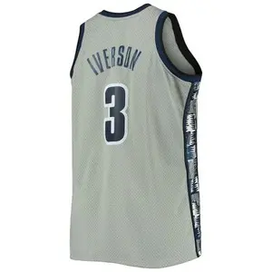 Mitchell & Ness Allen Iverson Georgetown Hoyas Big & Tall 1995/96 Replica Player Jersey