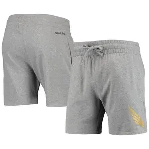 Mitchell & Ness Heathered Lafc Logo Shorts - Gray