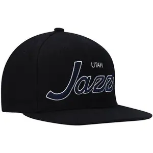 Mitchell & Ness Utah Jazz Hardwood Classics Script 2.0 Snapback Hat
