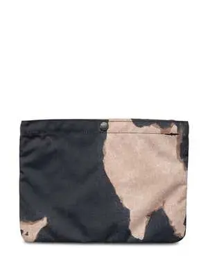 Supreme X The North Face Bleached Denim Print Shoulder Bag - Brown