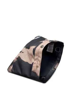 Supreme X The North Face Bleached Denim Print Shoulder Bag - Brown