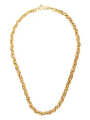 Emanuele Bicocchi Plated Celtic Braid Chain Necklace