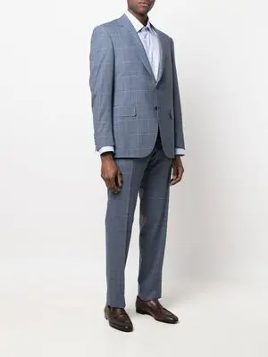 Canali Wool Plaid Blazer