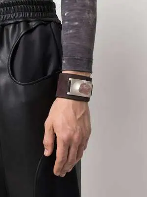 PARTS OF FOUR Crescent Leather Bracelet