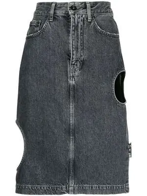 Off-white Pencil Bottoms For Women