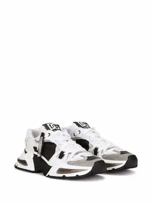 Dolce & Gabbana Airmaster Panelled Sneakers - White