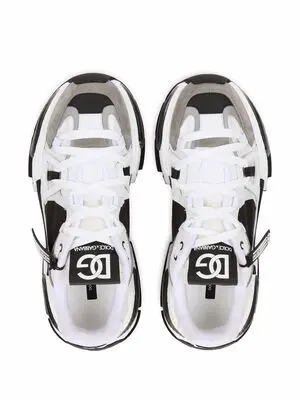 Dolce & Gabbana Airmaster Panelled Sneakers - White