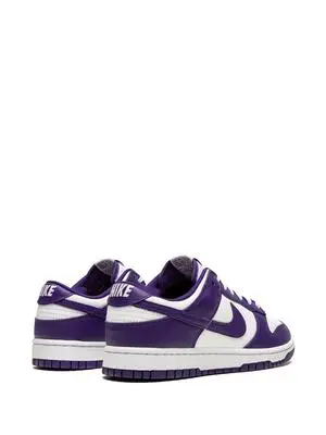 Nike Dunk Low Court Purple Sneakers - White