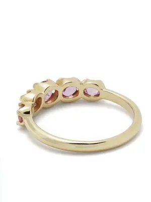 JENNIFER MEYER 18kt Yellow Pink Sapphire Ring