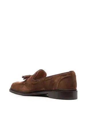 TRICKER'S Elton Leather Slip-on Loafers - Brown