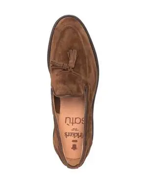 TRICKER'S Elton Leather Slip-on Loafers - Brown