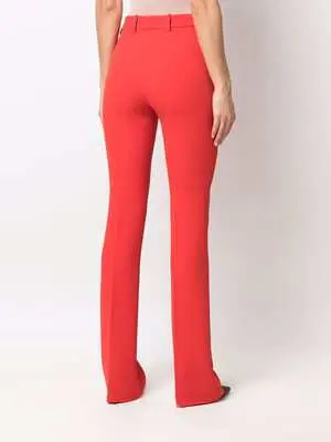 Roberto Cavalli Flared Trousers With Tiger Tooth Detail
