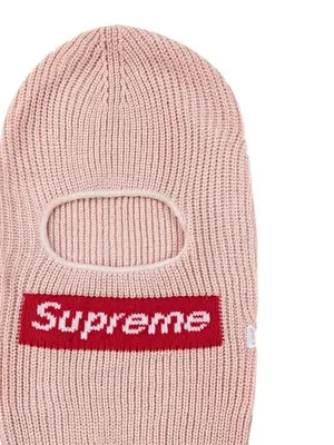 Supreme X New Era Box Logo Knitted Balaclava - Pink