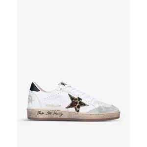 GOLDEN GOOSE Ball Star 10920 Low-top Leather Trainers - White/oth