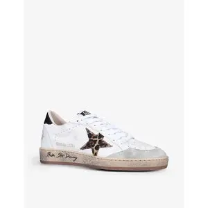 GOLDEN GOOSE Ball Star 10920 Low-top Leather Trainers - White/oth