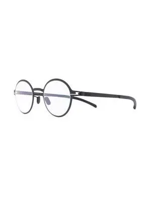 Mykita Getz Round-frame Eyeglasses - Black