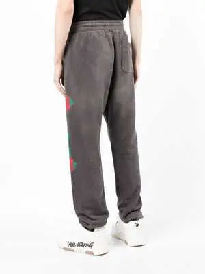 SAINT MXXXXXX X Vlone Logo-print Joggers
