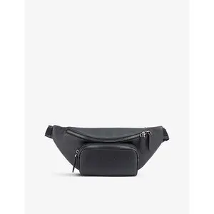 BVLGARI Logo-embossed Leather Belt Bag