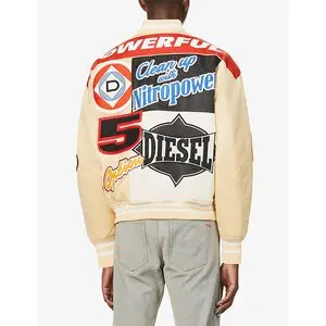 Diesel® J-Bulc-Patch Patch-Embroidered Shell Jacket - Boulder