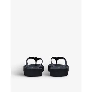 Kurt Geiger Kensington Q Two-post Rubber Flip Flops