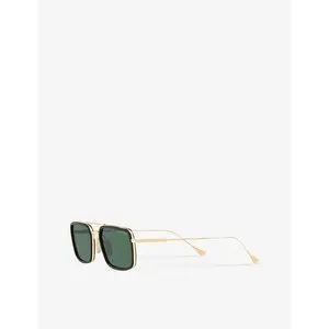 Dita Rectangle-frame Sunglasses