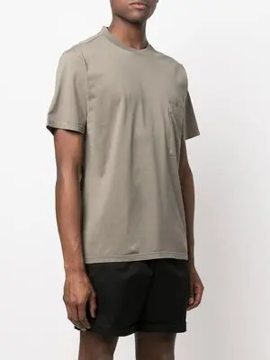 DELL'OGLIO Cotton Short-sleeve T-shirt - Green