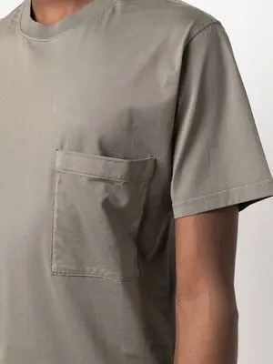 DELL'OGLIO Cotton Short-sleeve T-shirt - Green