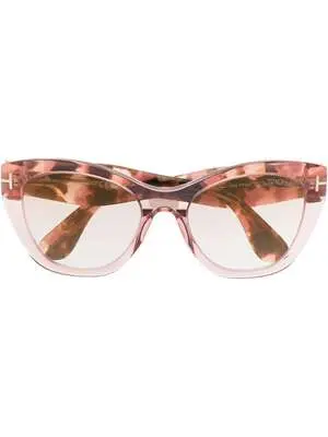 TOM FORD Tortoiseshell Cat-eye Sunglasses