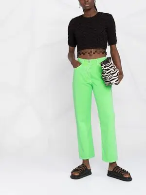 MSGM Five-pocket Cropped Trousers