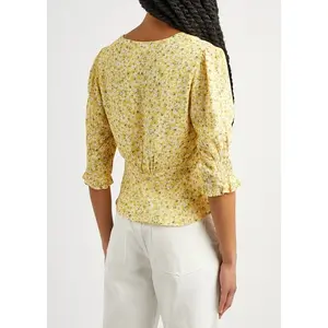 Rixo Payton Floral-print Top