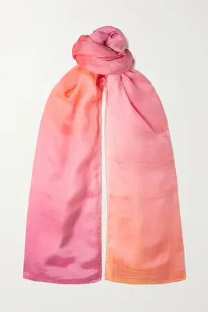 Alexander McQueen Silk-satin Scarf