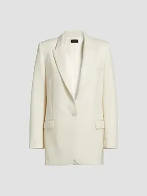 NILI LOTAN Diane Single-button Blazer - Stone