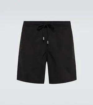 Vilebrequin Moorea Technical Fabric Swim Shorts - Black