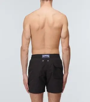 Vilebrequin Moorea Technical Fabric Swim Shorts - Black
