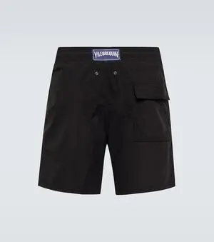 Vilebrequin Moorea Technical Fabric Swim Shorts - Black