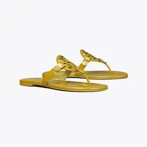 Tory Burch Tory Burch Miller Soft Patent Sandal Island Palm