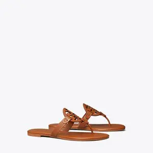 Tory Burch Tory Burch Miller Soft Sandal Bourbon Miele
