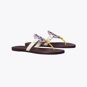 Tory Burch Tory Burch Miller Soft Sandal Lavender/cornbread/plum