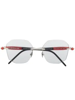 KUBORAUM Rimless Glasses - Silver