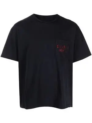 GALLERY DEPT. Logo-print Pocket T-shirt - Black