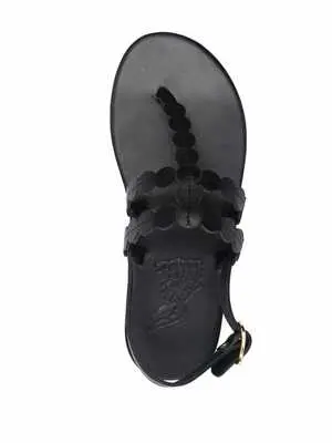 ANCIENT GREEK SANDALS Slingback Strap Sandals - Black