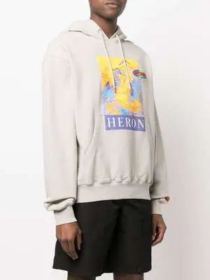 Heron Preston Logo-print Cotton Hoodie