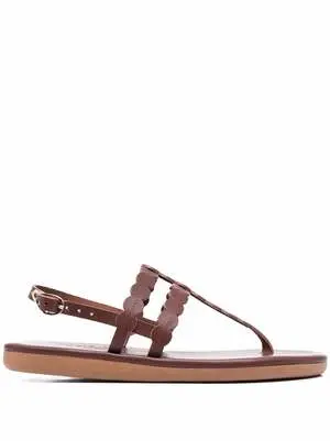 ANCIENT GREEK SANDALS Dryad Leather Sandals - Brown