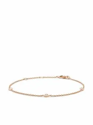 PRAGNELL Pragnell 18kt Rose Gold Sundance Diamond Bracelet Pink