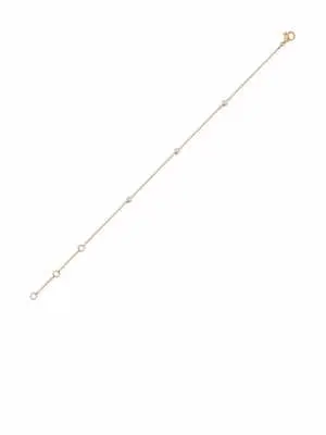PRAGNELL 18kt Rose Gold Sundance Diamond Bracelet - Pink
