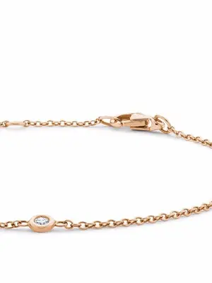 PRAGNELL 18kt Rose Gold Sundance Diamond Bracelet - Pink